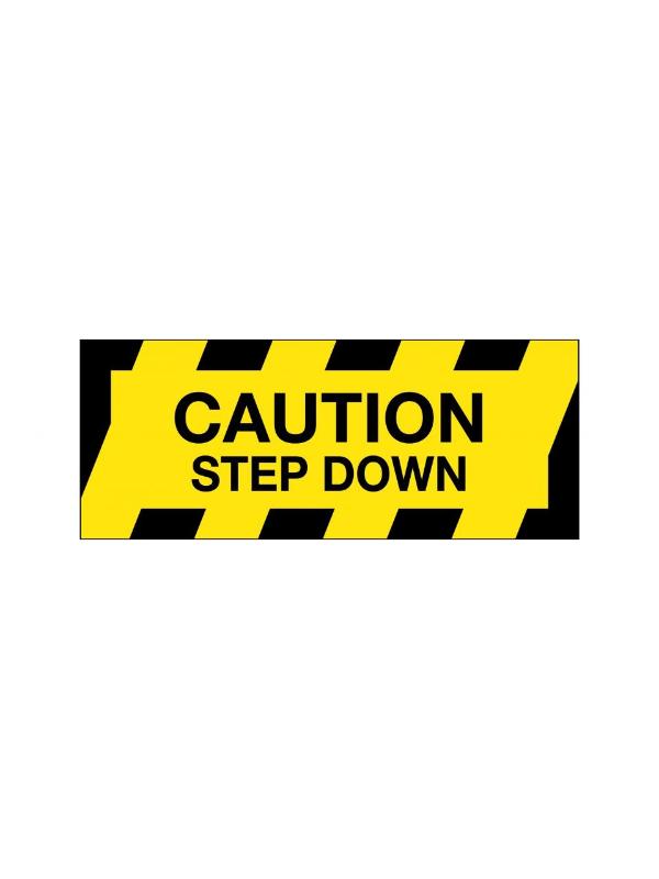 Floor Graphics – Caution Step Down | Australia