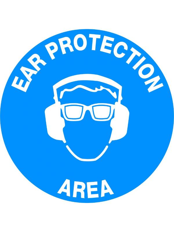 Floor Graphics – Ear Protection Area | Australia